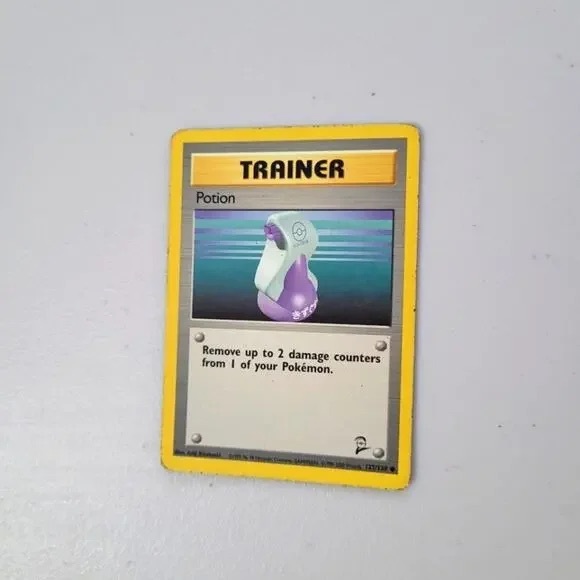 Pokemon | Toys | Pokemon Trainer Potion Card With Yellow And Purple ...